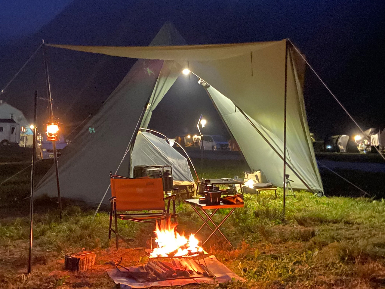 ふもとっぱらで夏キャンプ！ | SoloSolo